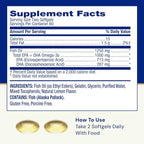 High potency omega-3 supplement