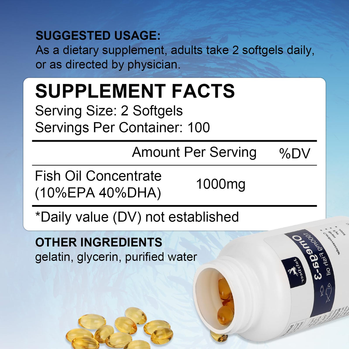 high potency omega 3 supplement