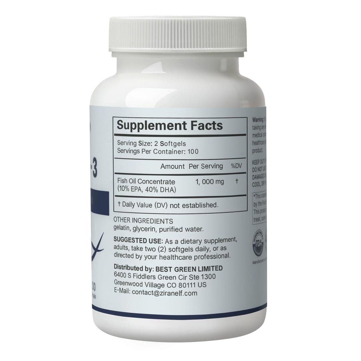 high potency omega 3 supplement
