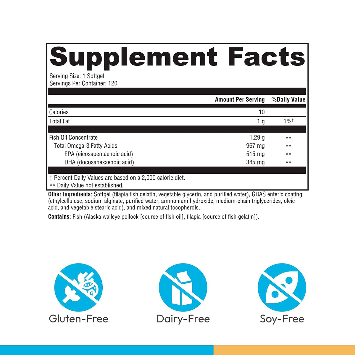high potency omega 3 supplement