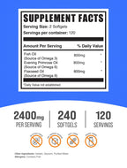 High potency omega fatty acids