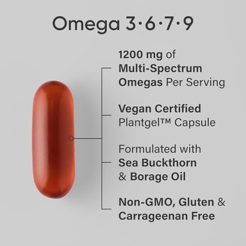 High potency omega plantgels