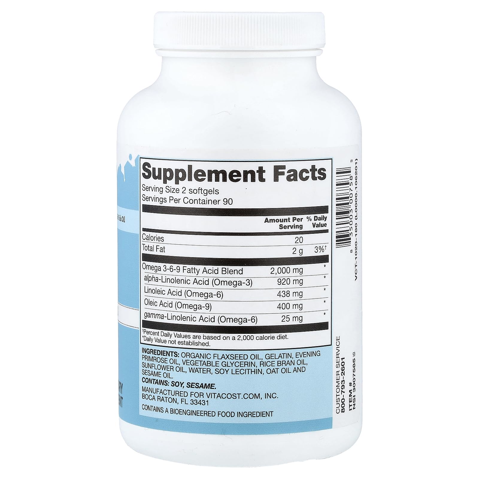 high potency omega softgels