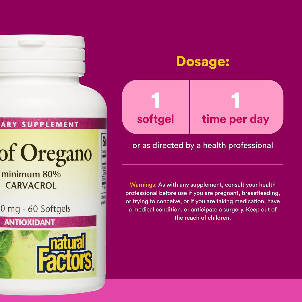 high potency oregano oil capsules