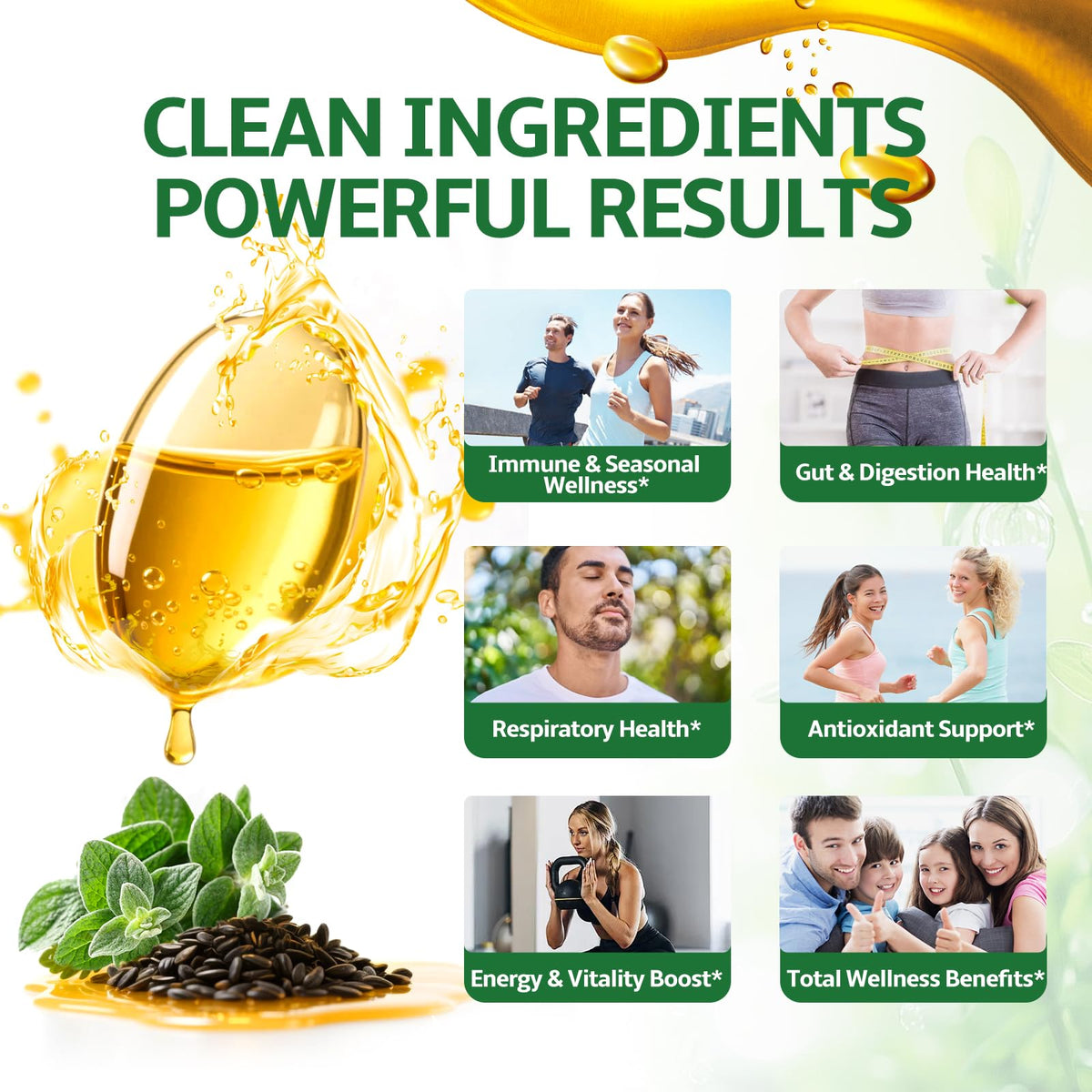 High potency Oregano oil capsules