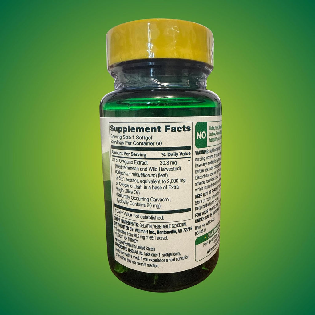 high potency oregano oil capsules