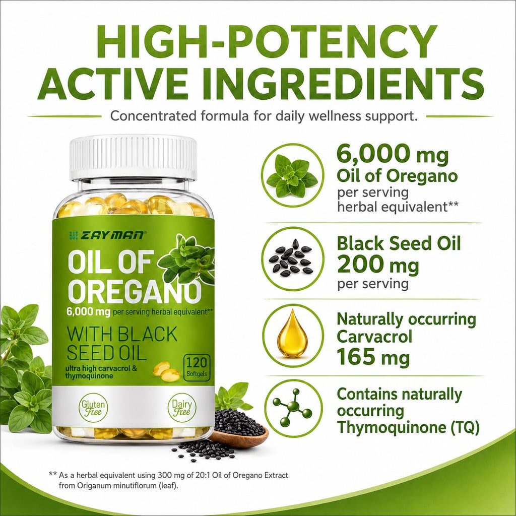 high potency oregano oil capsules