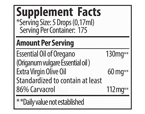 high potency oregano oil drops
