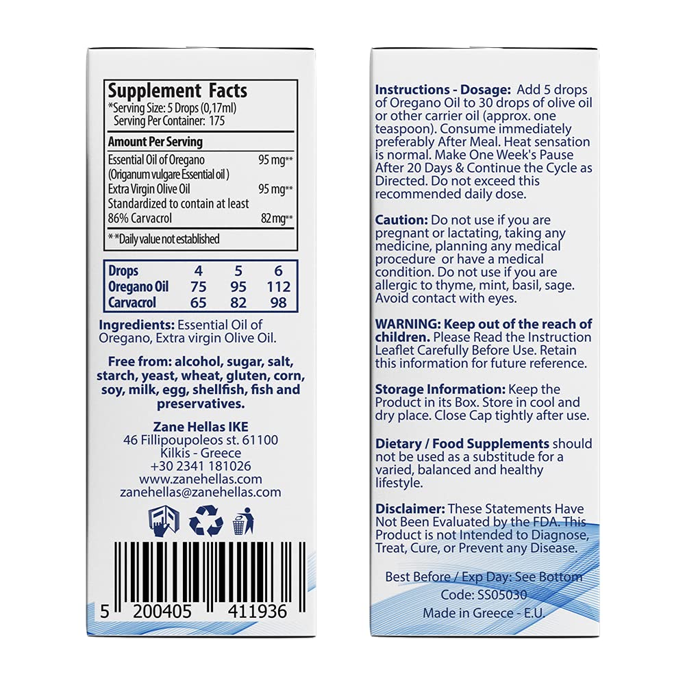 high potency oregano oil extract