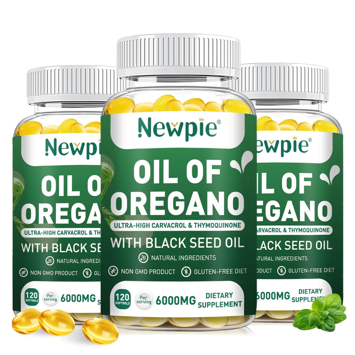 high potency oregano oil softgels