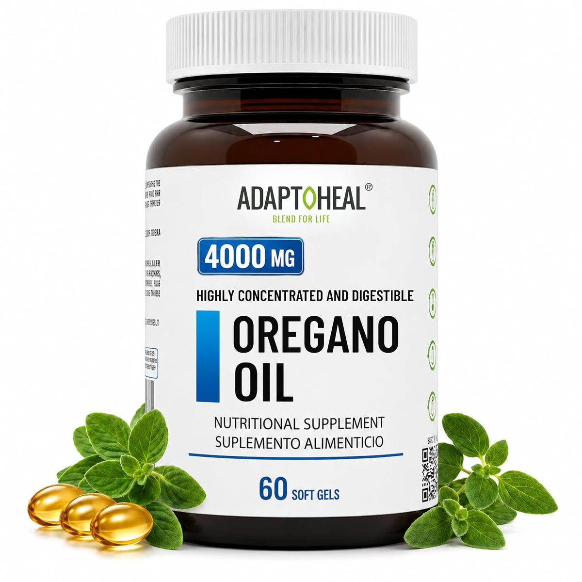 high potency oregano oil softgels