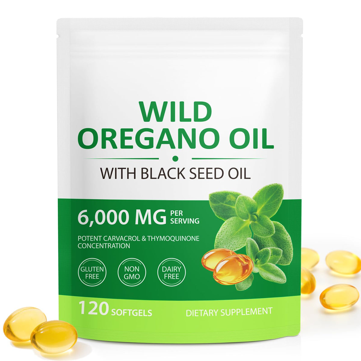 high potency oregano oil softgels