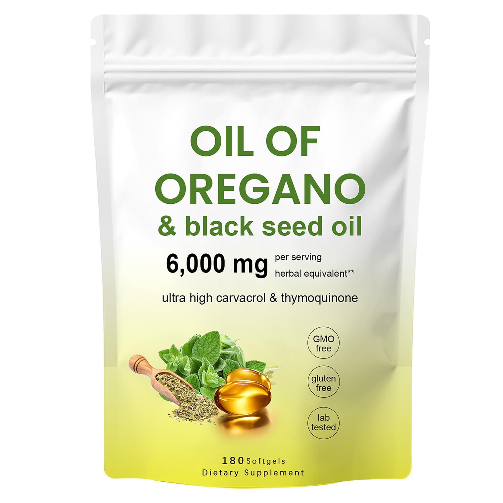 high potency oregano oil softgels