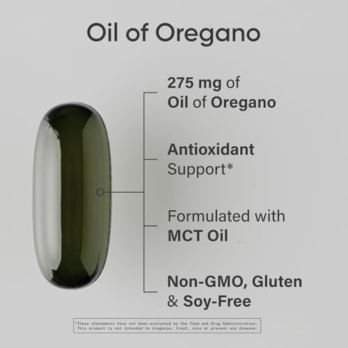 high potency oregano oil softgels