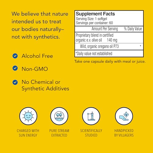 high potency oregano oil softgels