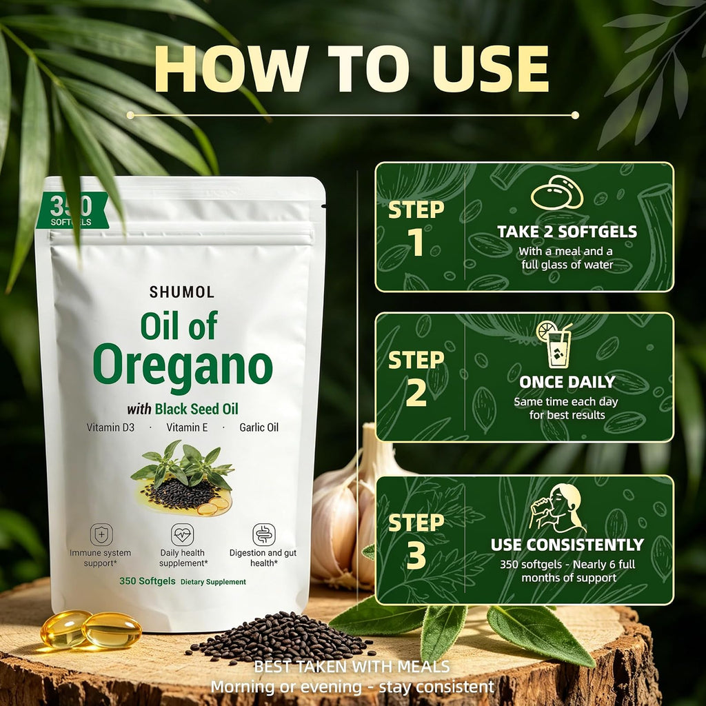 high potency oregano oil supplement