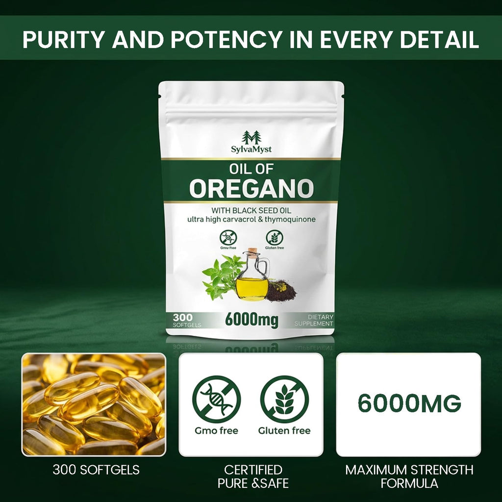 high potency oregano oil supplement