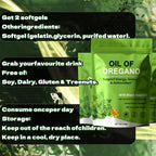high potency oregano softgels