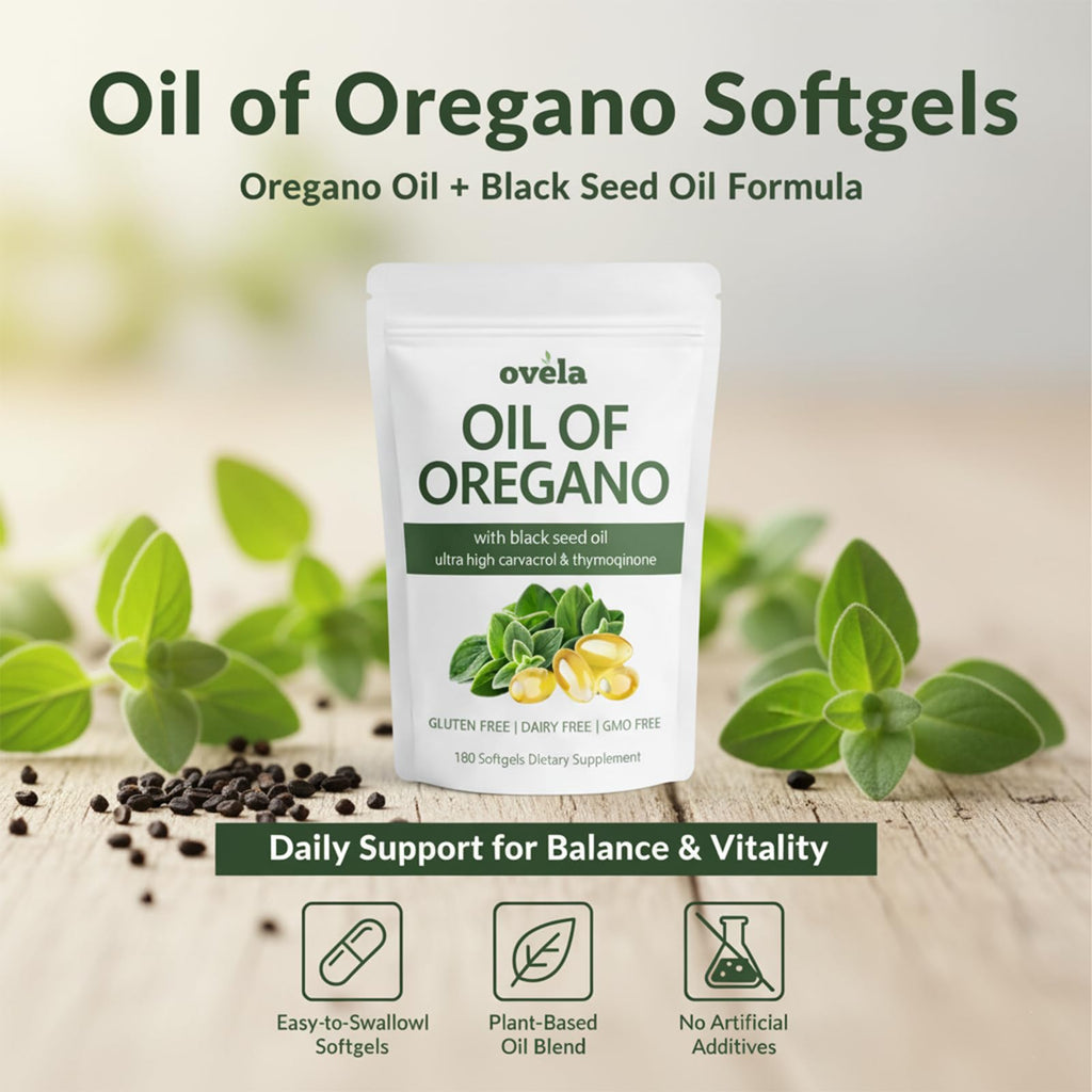 high potency oregano softgels
