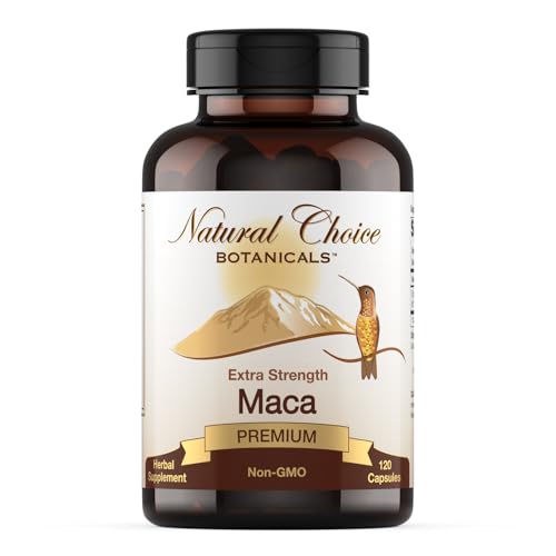 high potency organic maca root capsules