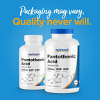 High potency Pantothenic Acid 500 mg