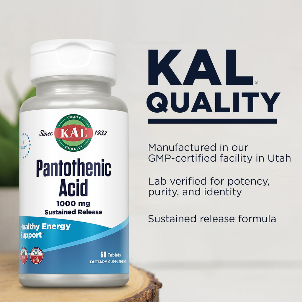 High potency Pantothenic Acid formula