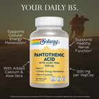 High potency Pantothenic Acid supplement