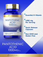 High potency Pantothenic Acid supplement