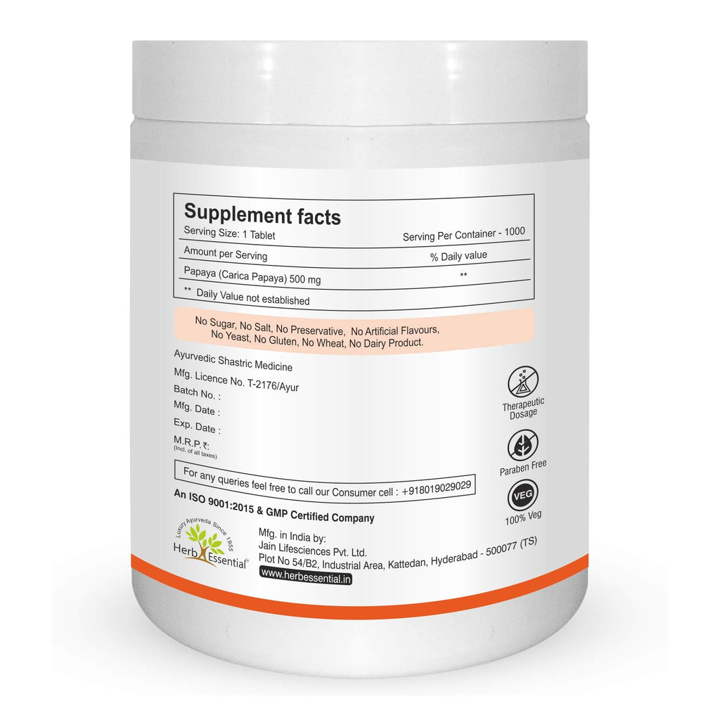 high potency papaya leaf extract