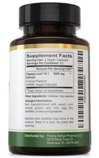 High potency papaya leaf extract
