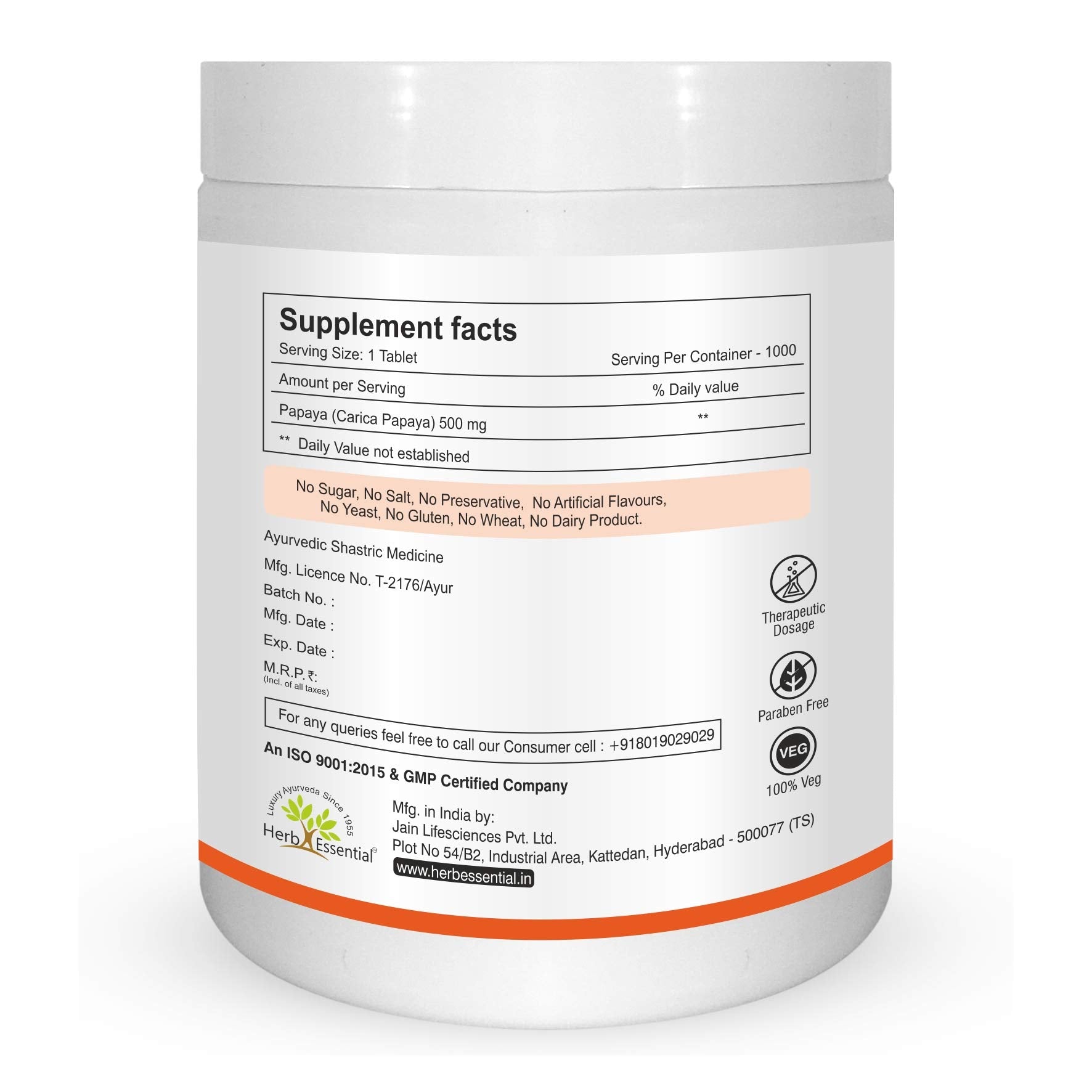 high potency papaya leaf extract