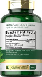 High potency parsley leaf extract
