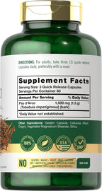 High potency Pau D'Arco supplement