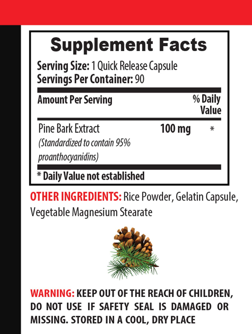 high potency pine bark capsules