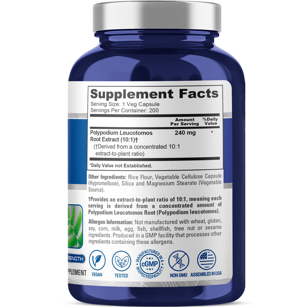 High potency Polypodium extract