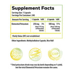 high potency potassium citrate capsules