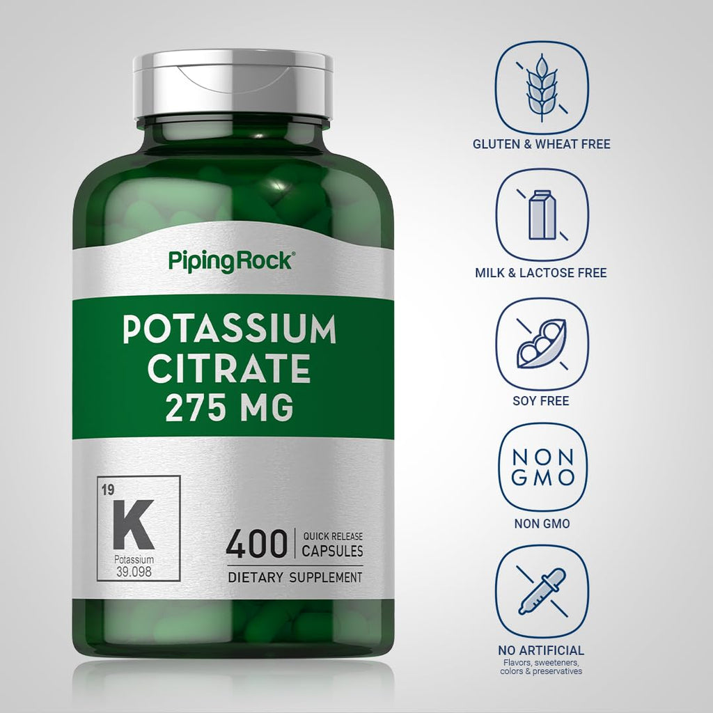High potency potassium supplement