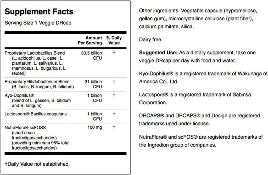 high potency probiotic capsules