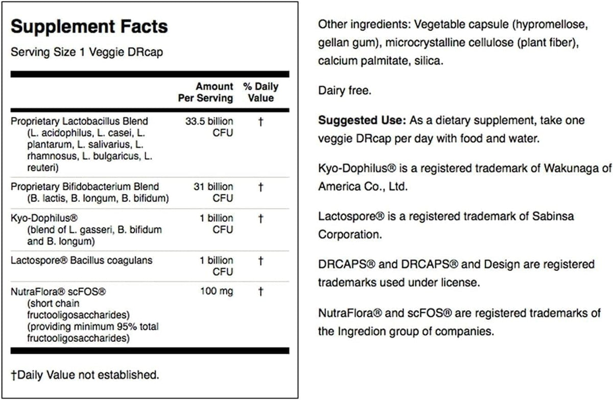high potency probiotic capsules