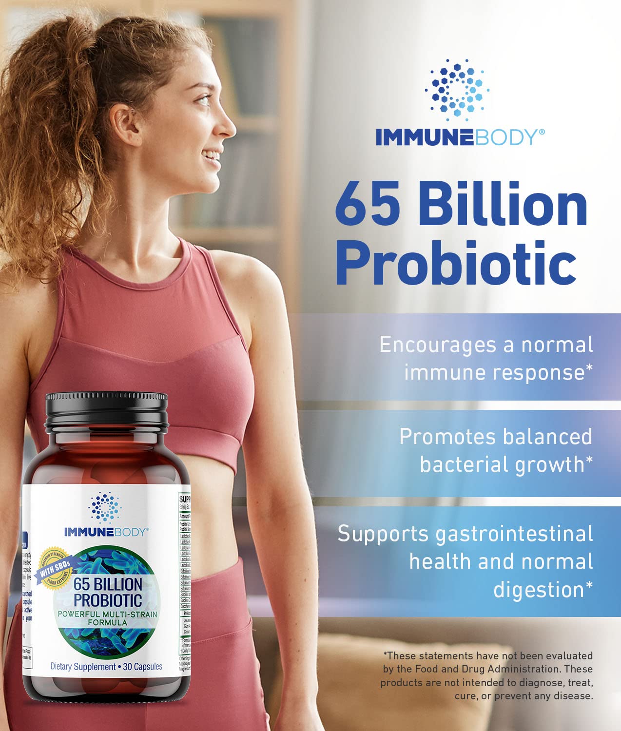 High potency probiotic for gut health