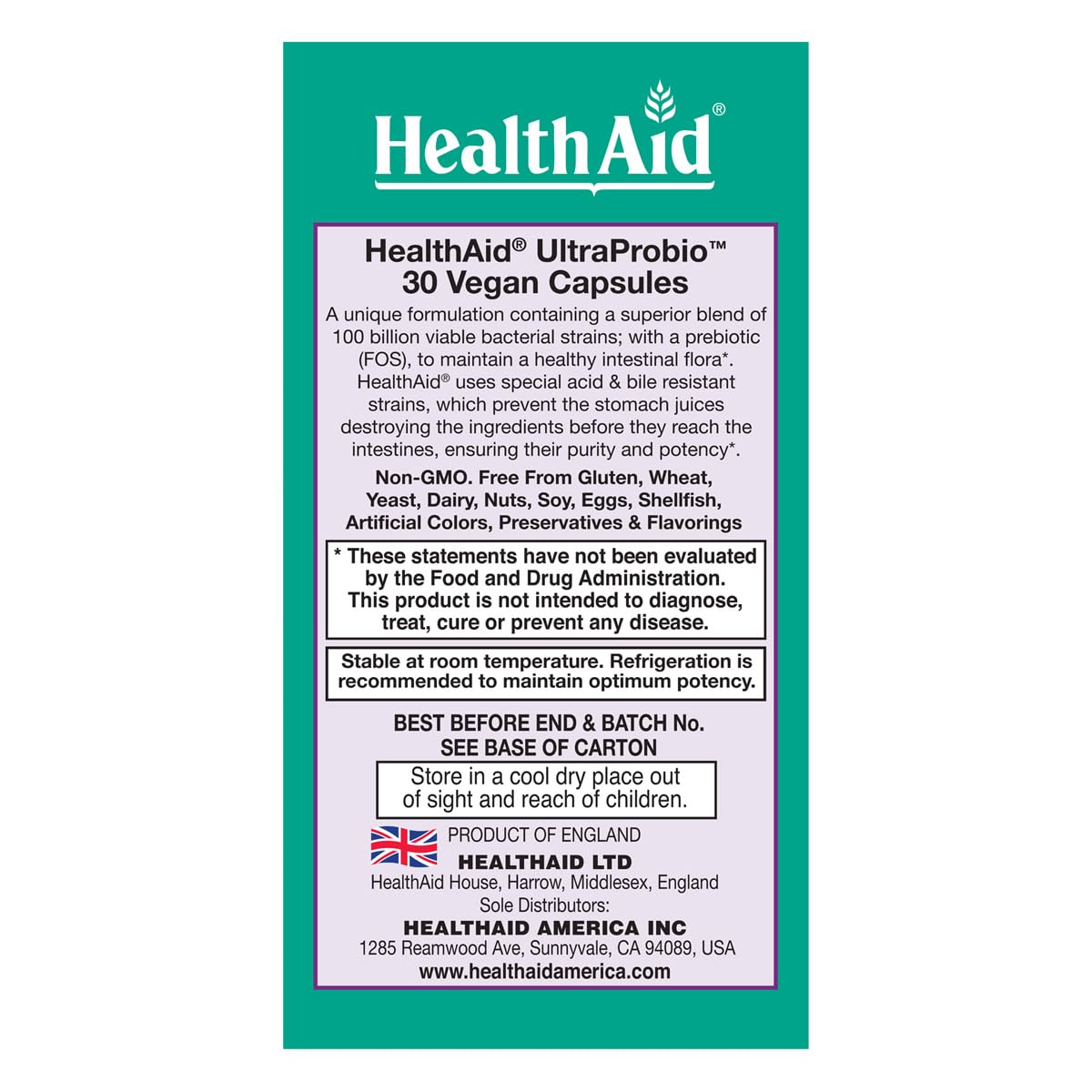 high potency probiotic supplement