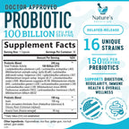 high potency probiotics 100 billion CFU