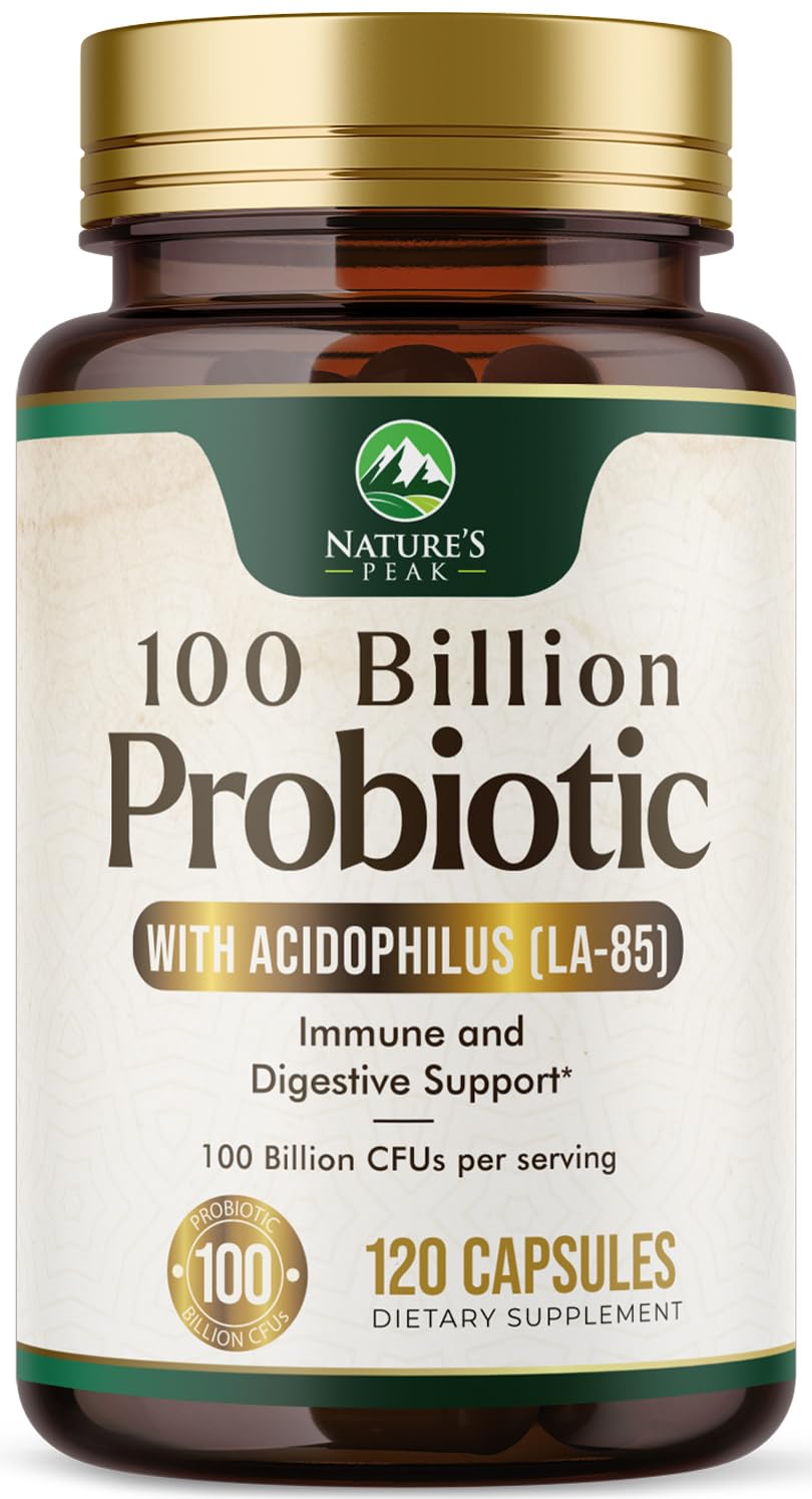 high potency probiotics 100 billion CFU