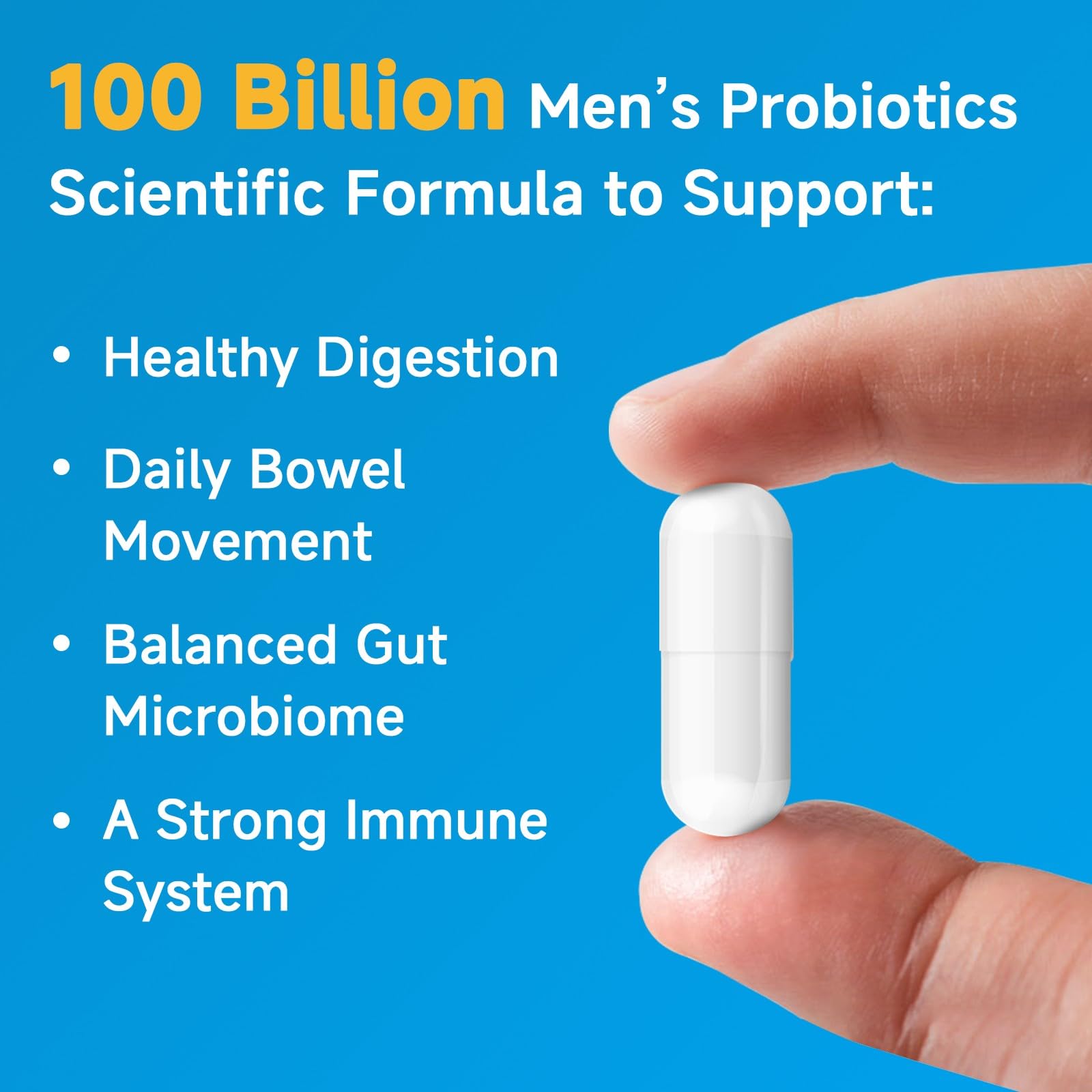 high potency probiotics 100 billion CFUs