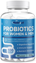 high potency probiotics 100 billion CFUs
