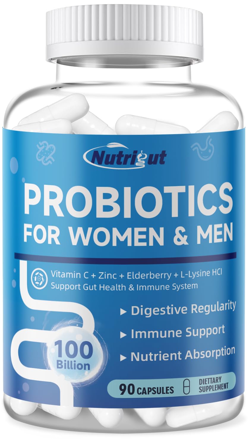 high potency probiotics 100 billion CFUs
