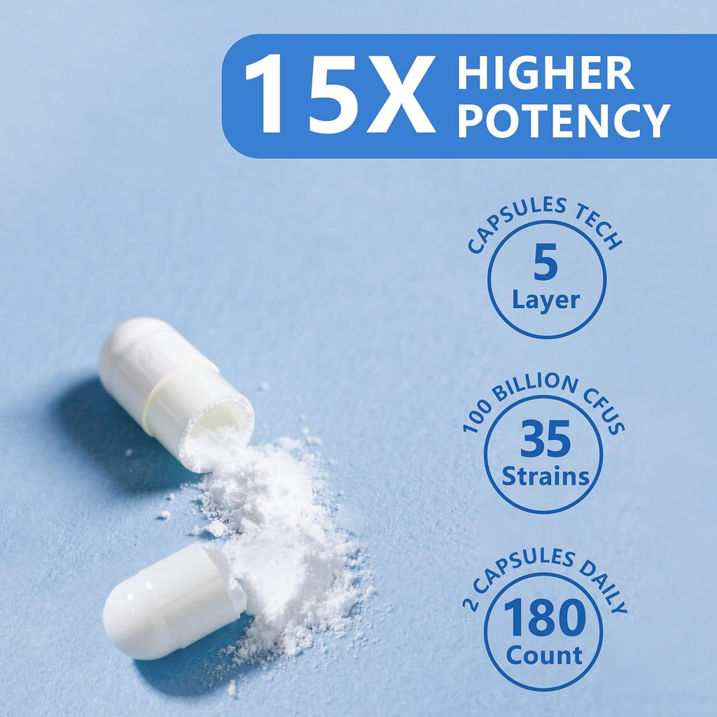 high potency probiotics 100 billion