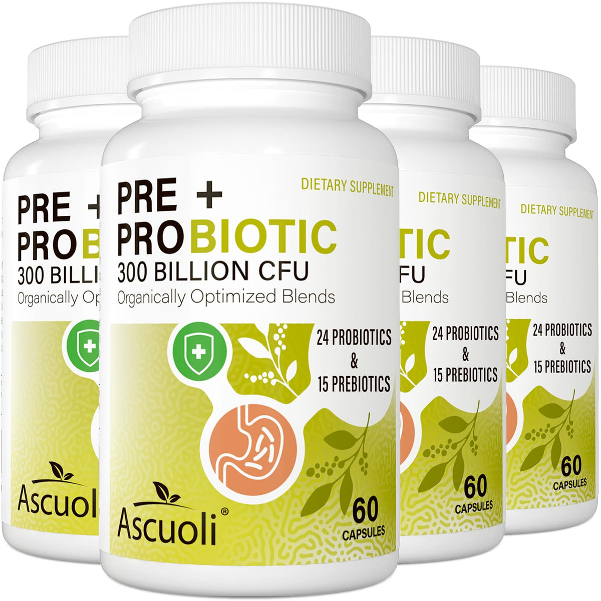 high potency probiotics 300 billion CFU