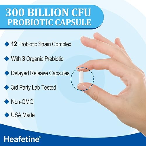 high potency probiotics 300 billion CFU