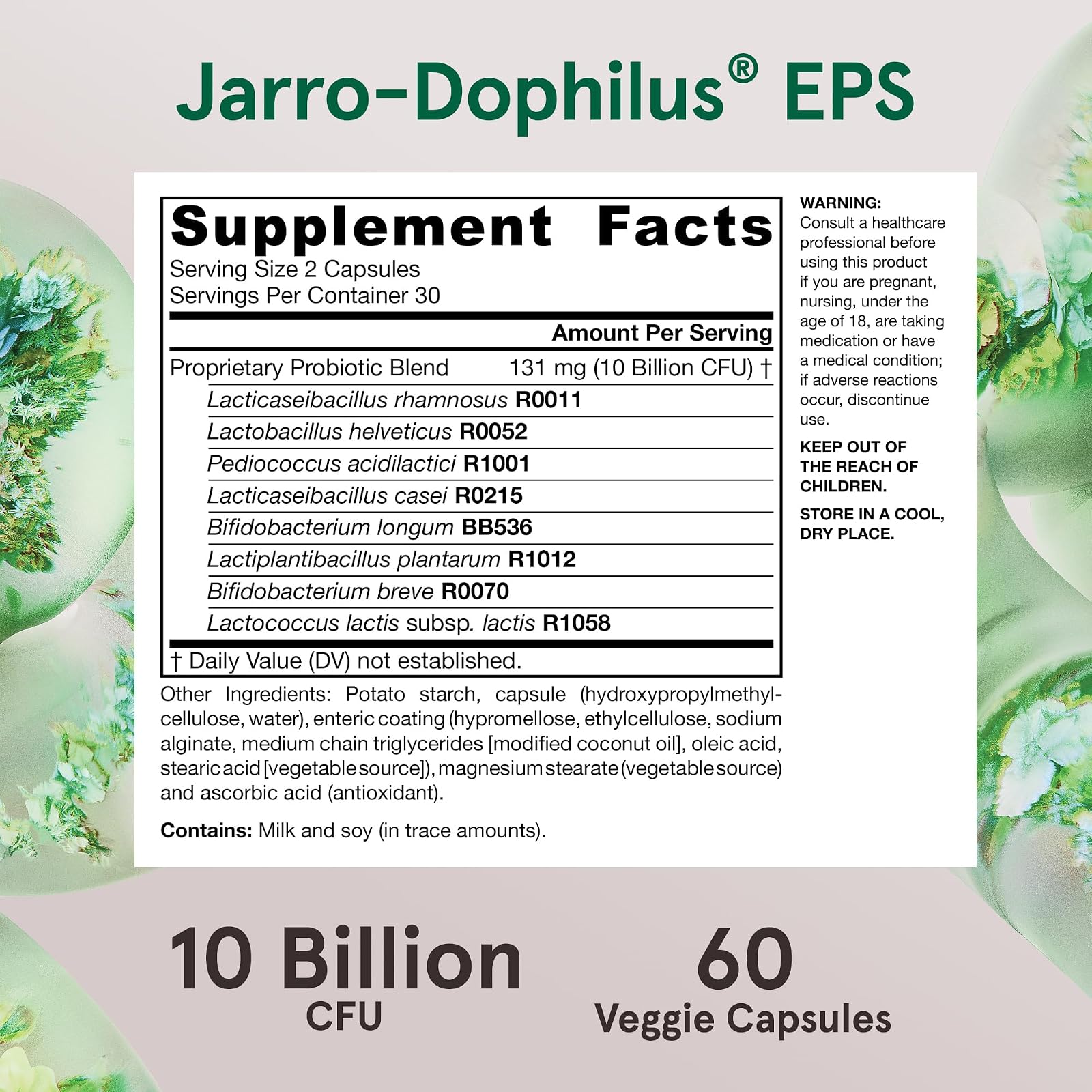 high potency probiotics 50 billion CFU